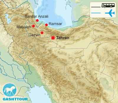 Iran Caspian Sea Itinerary - Best Iran Tours & Travel Packages 2026/2027